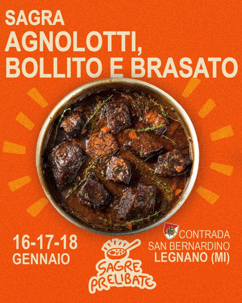 A San Bernardino arriva la Sagra "Agnolotti, Bollito & Brasato ...
